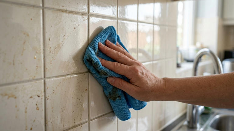 Como limpar os azulejos da cozinha de gordura, poeira e manchas ...