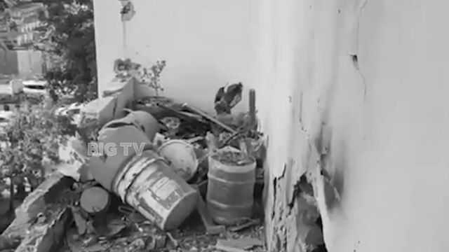 Cylinder blast in Narsingi residential building, woman injured