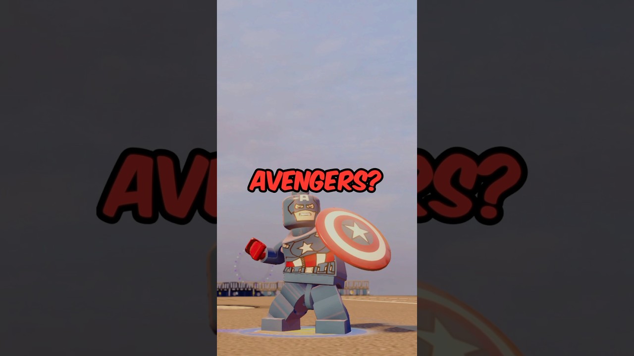 What happens if you interact with Captain America's shield in Lego ...