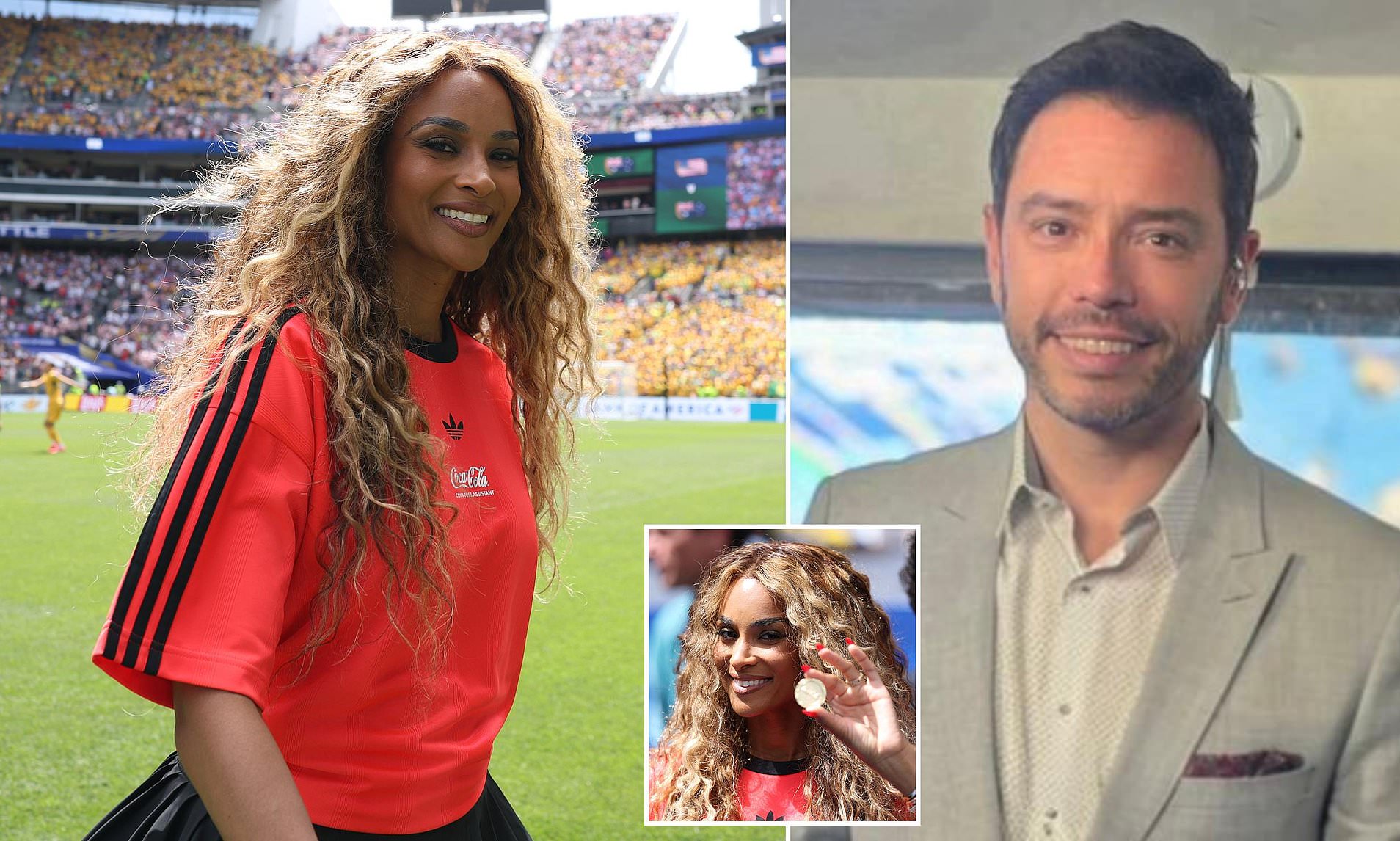 World Cup commentator denies making racist comment about Ciara live on air