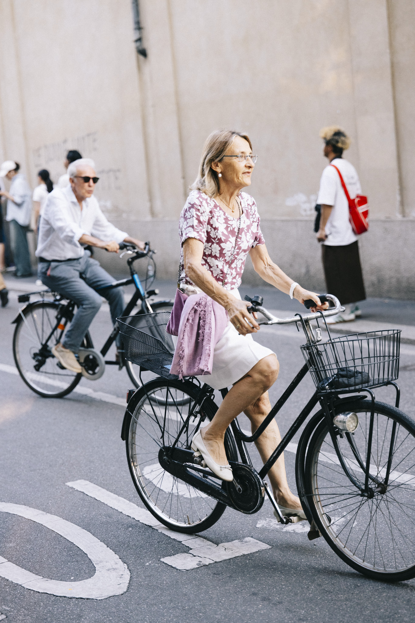 Street style from Milan men's fashion week spring 2027
