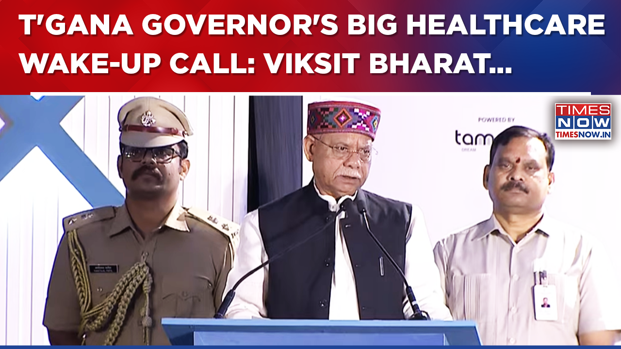 Telangana governor unveils vision for Viksit Bharat at India Health ...