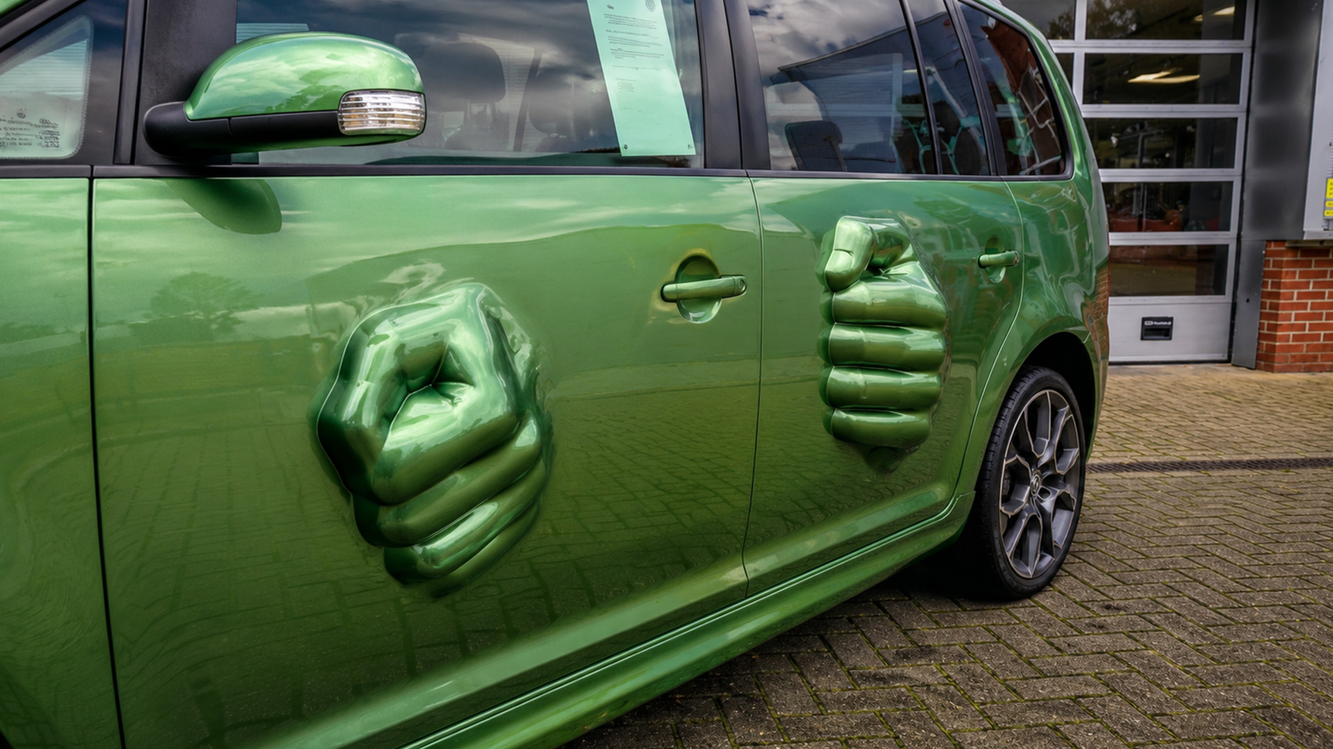 Fast movie car doors get checked at VW HQ
