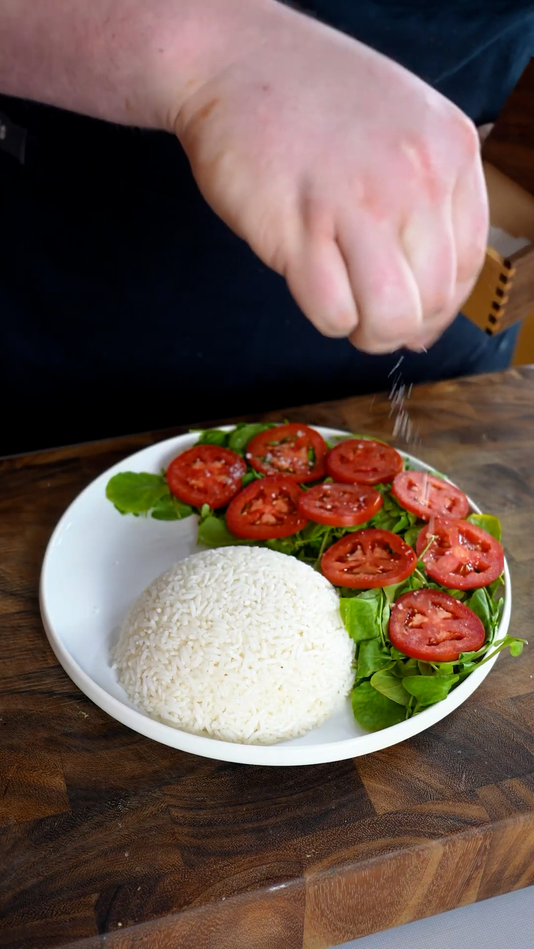 Vietnamese shaking beef technique