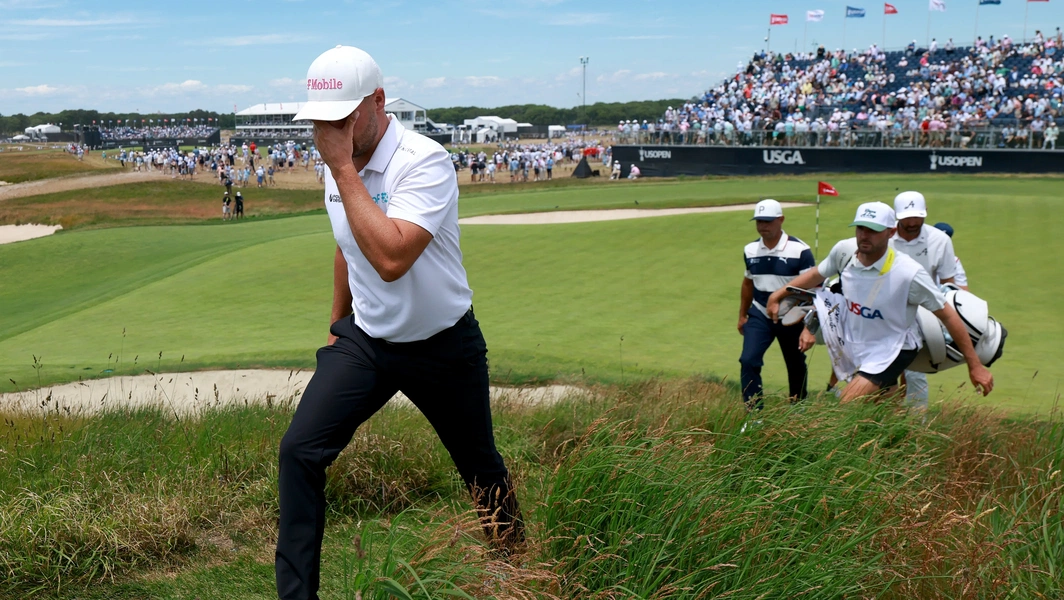 Quadruple bogey drops Johnson below US Open cut line