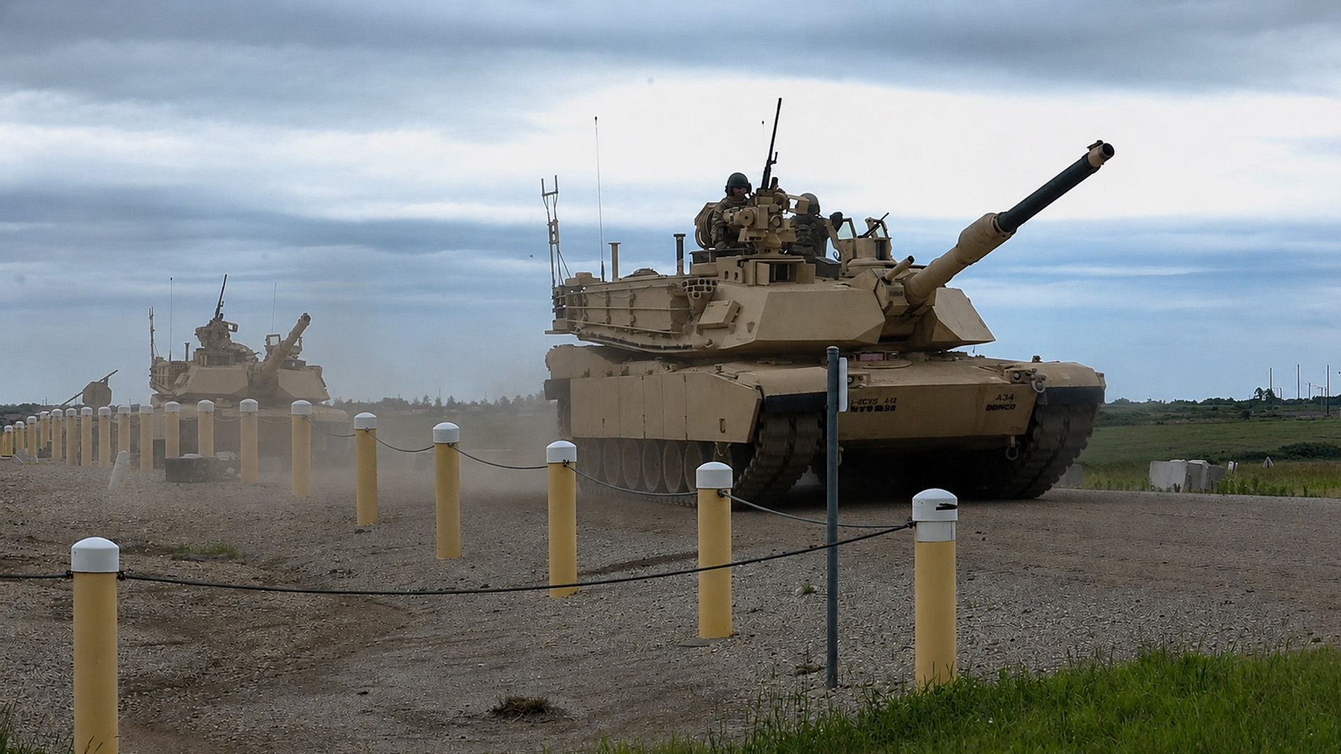 Inside M1 Abrams gunnery training in Kansas