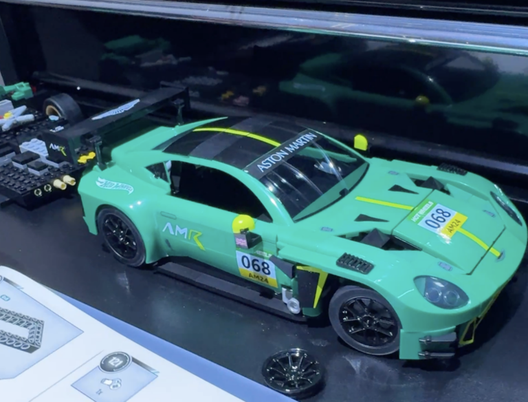 Mattel’s brick shop has a realistic super car kit for your super car fan