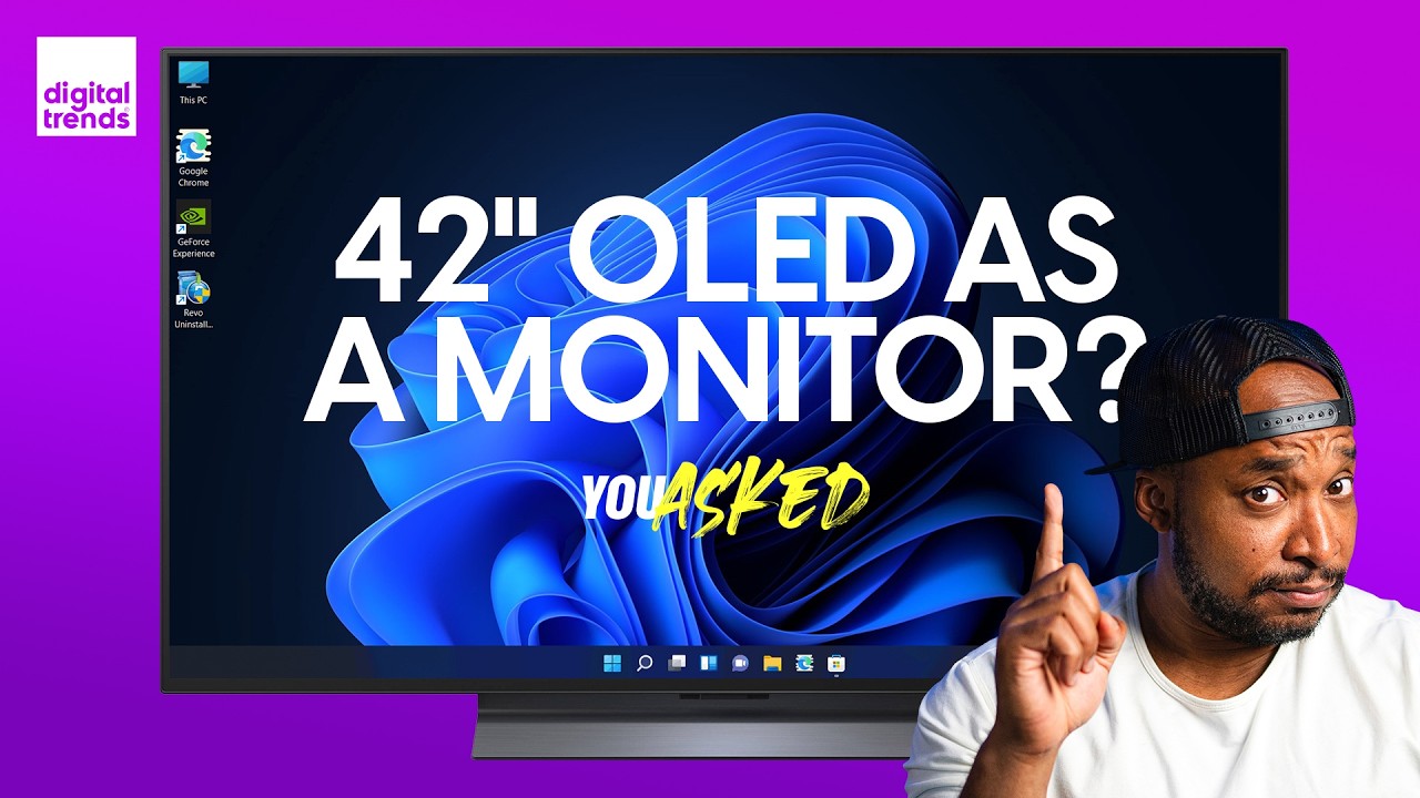 Watch how to optimize Samsung television screens for desktop monitors