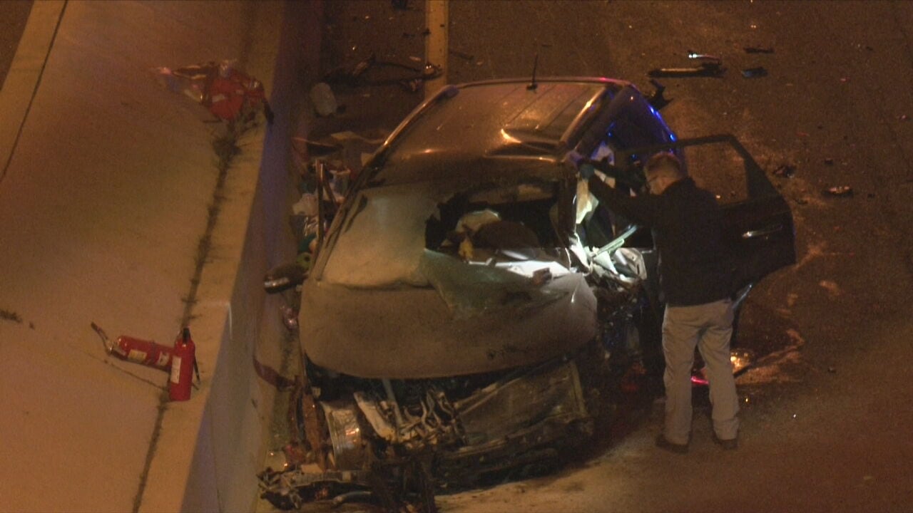 Wrong-way driver killed after fleeing police and causing head-on crash ...