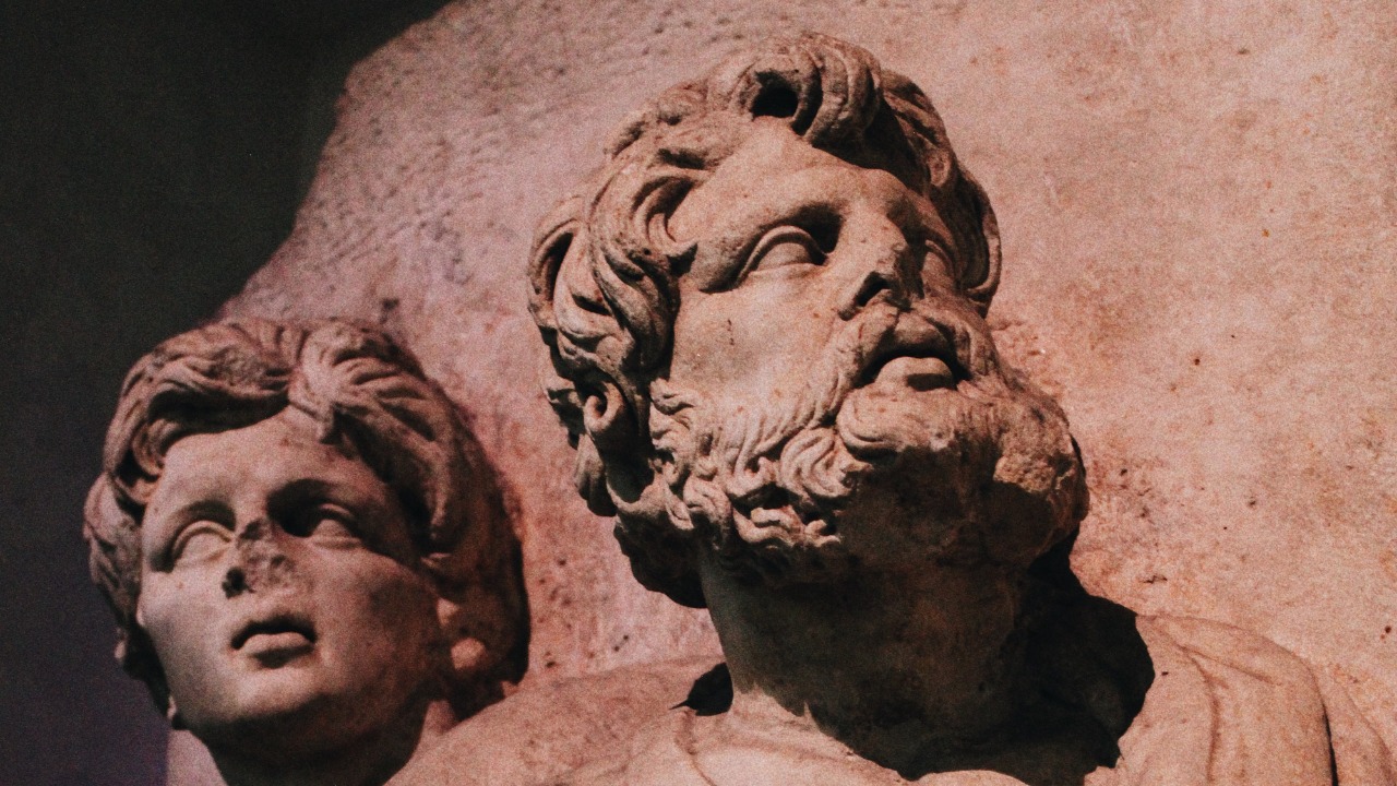 Marble statues of mysterious Greco-Roman figures turned up buried face ...