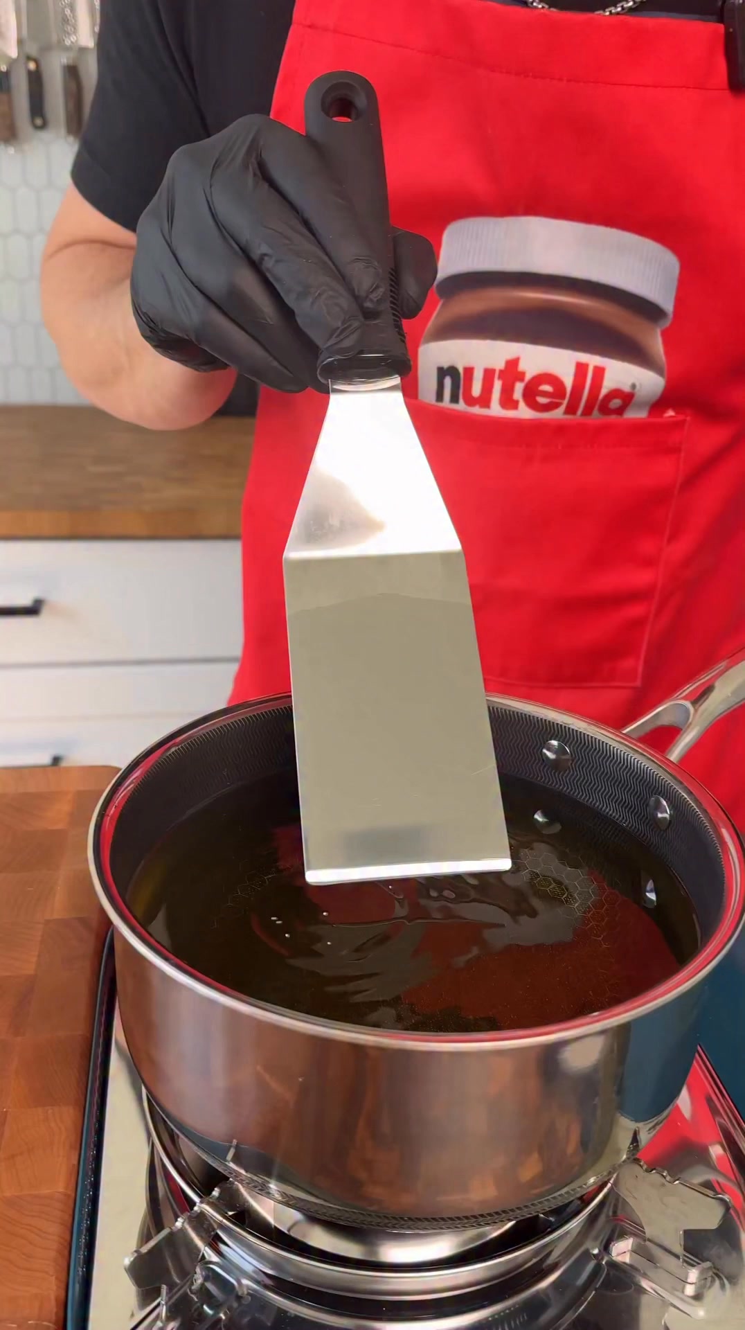 Nutella pancake pockets
