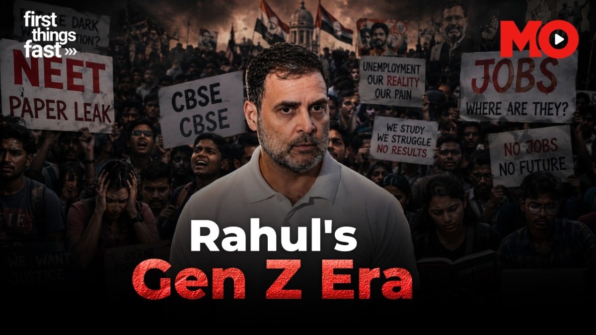 Rahul Gandhi didn't use to say "Gen Z." Now he won't stop.