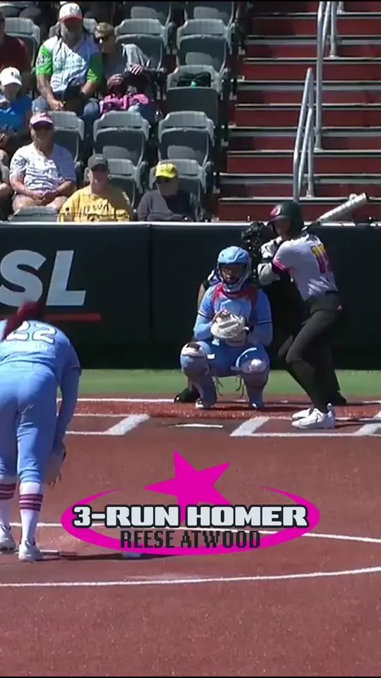 Reese Atwood! Three run homer! Blaze take the lead! 📺 ESPN | Baseball ...