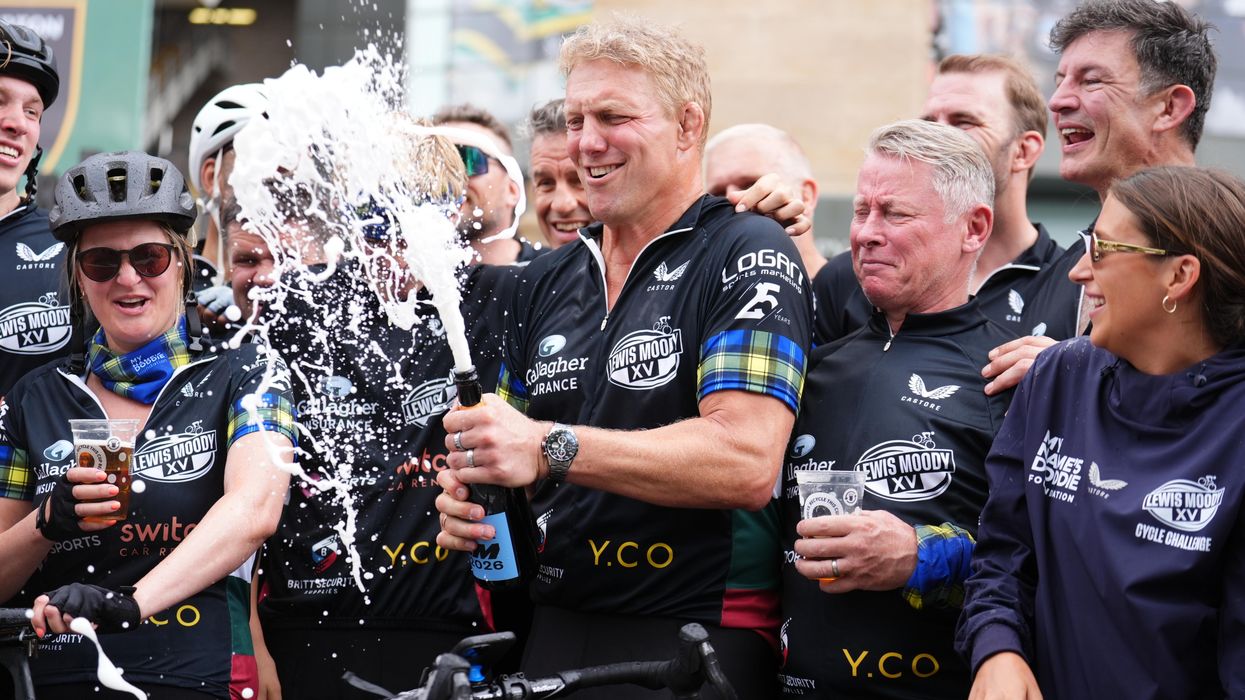 It was a joy to reunite with teammates on MND charity cycle – Lewis Moody