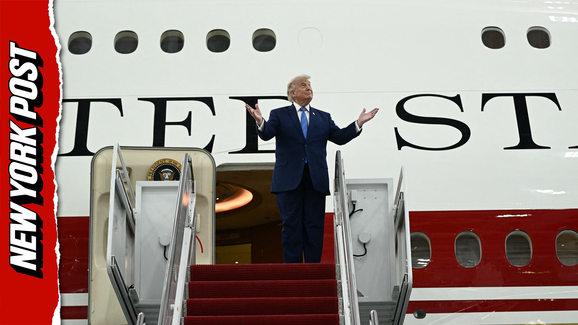 'World's most luxurious plane': Trump unveils new Air Force One