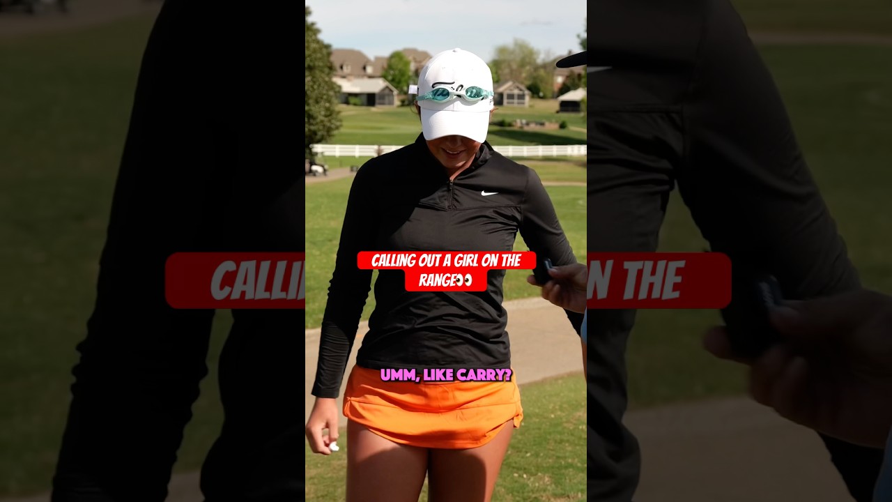 Calling out a girl on the range 👀💯💰