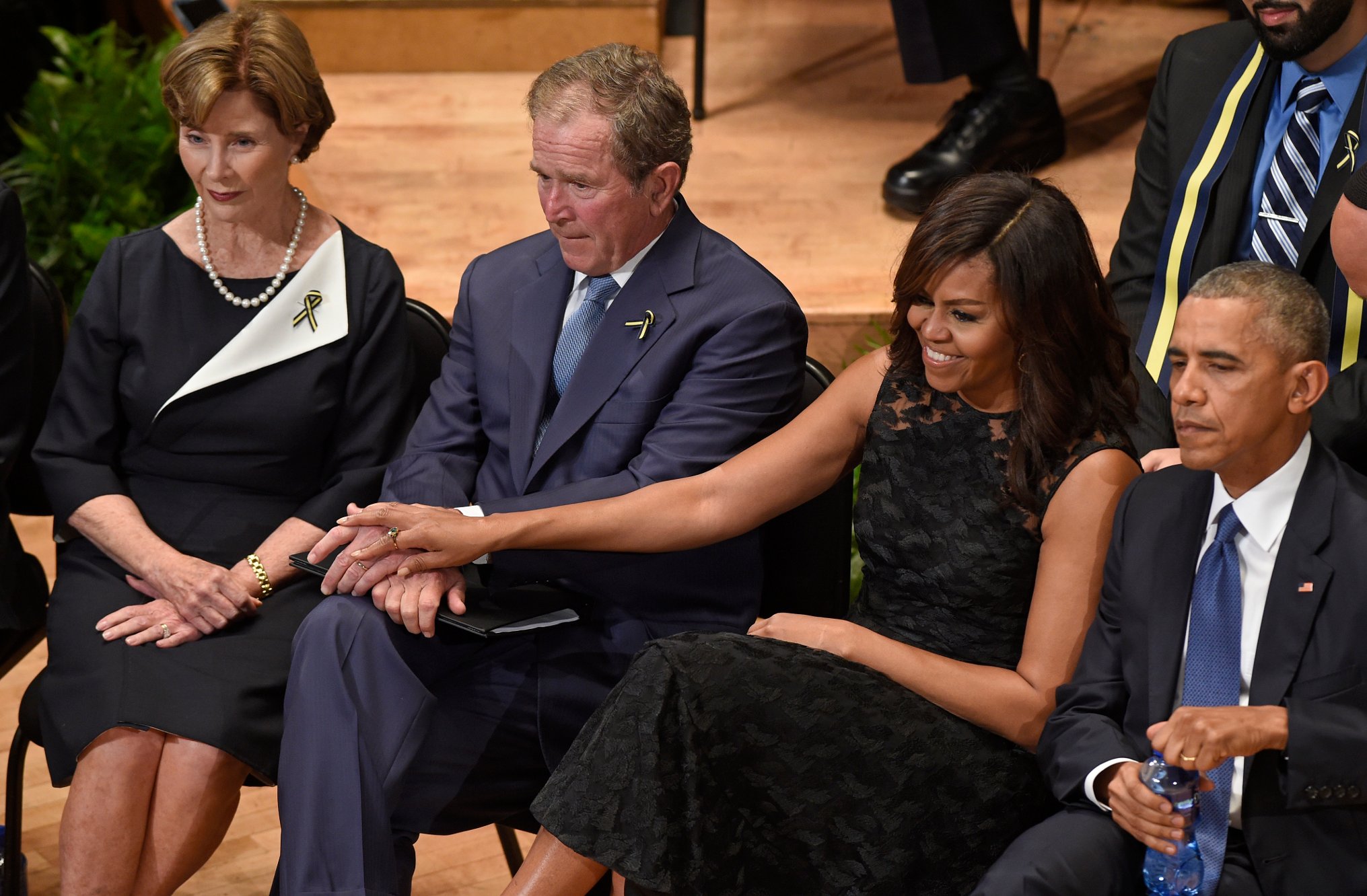 Bestisene Obama og Bush: – Fantastisk mann