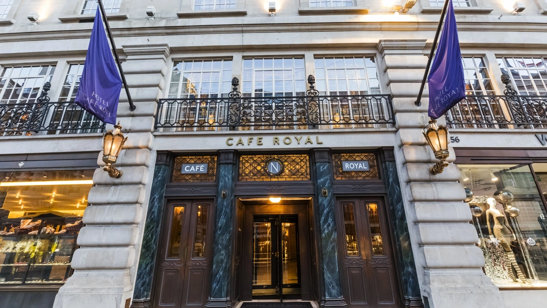 Hotel Café Royal named in Esquire's 2026 'Hotel Hall of Fame'