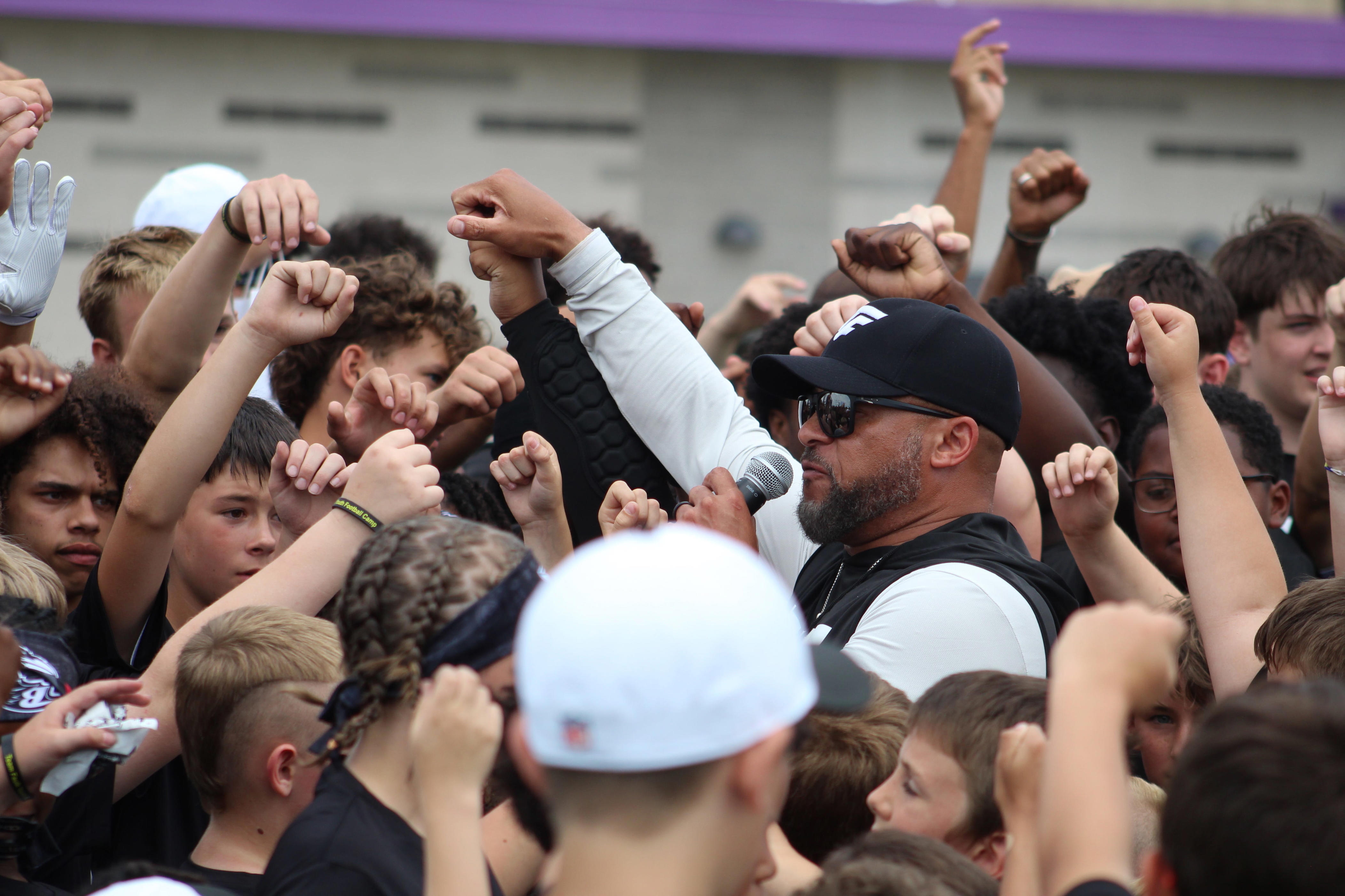 The power of football on display at annual Team Faulk Football Camp