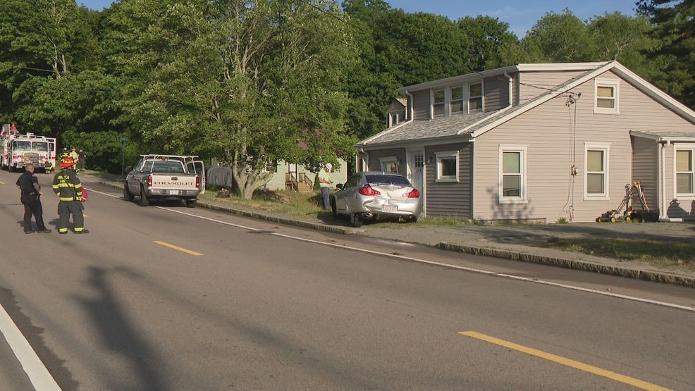 Car crashes into Swansea home, causes gas leak