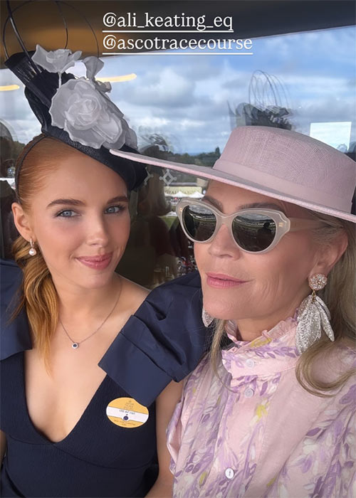 Steal her style: Yvonne Connolly's pretty pink dress for Ascot