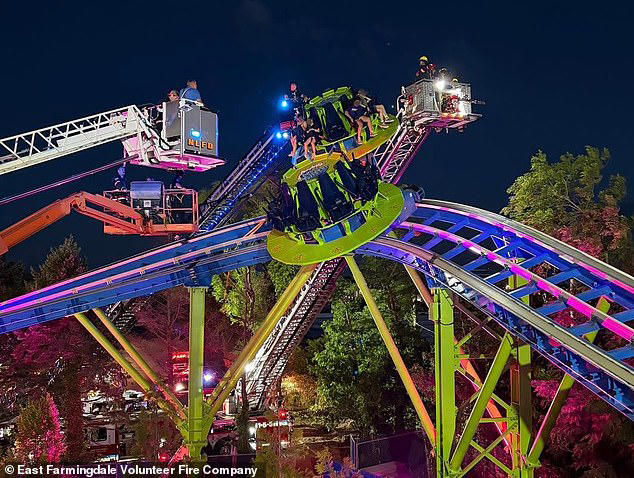 Horror at theme park after ride malfunctions and crying children are ...