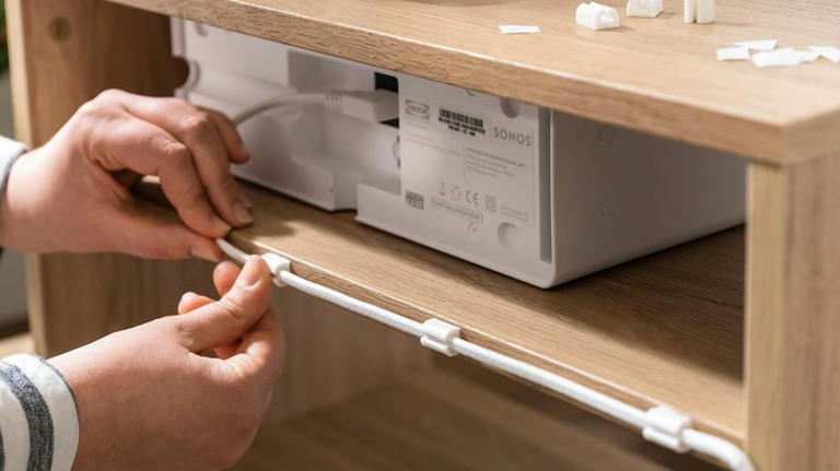 Hide the eyesore of cords and cables with these smart IKEA finds