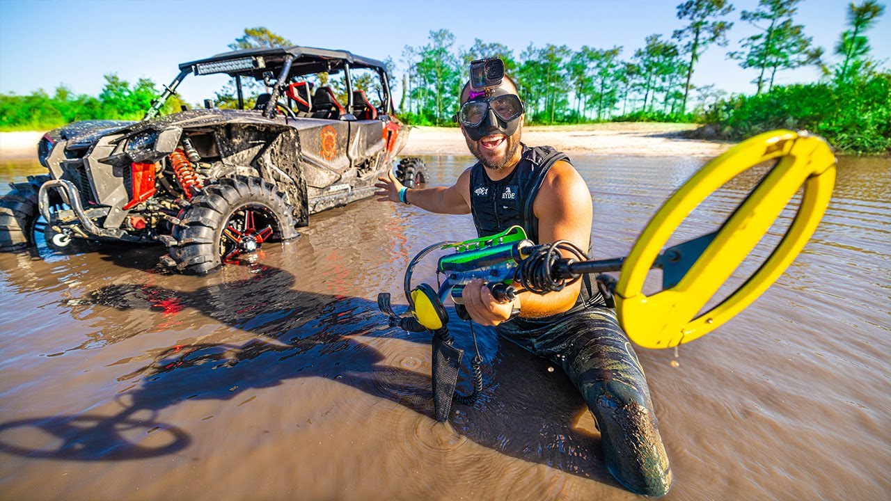 Searching for hidden gems in muddy places!