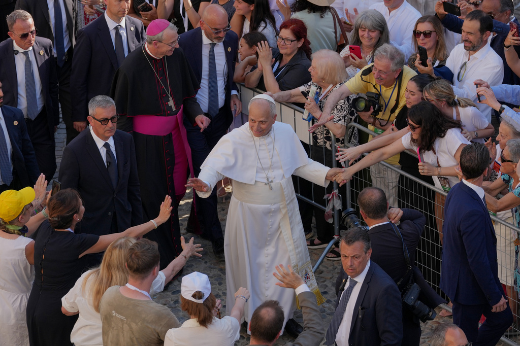 Pope Leo XIV exalts first American saint Cabrini as a model for ...
