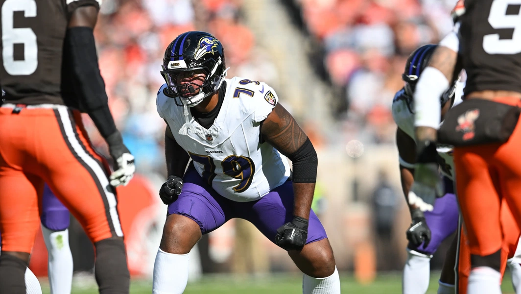 Ravens face 2026 tackle depth crisis as veterans near end
