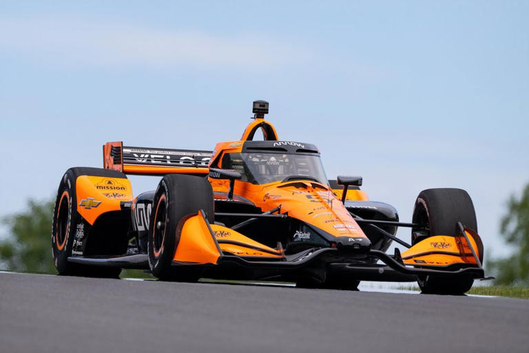 Pato O’Ward left baffled by “wonky” tires after qualifying 10th at Road ...
