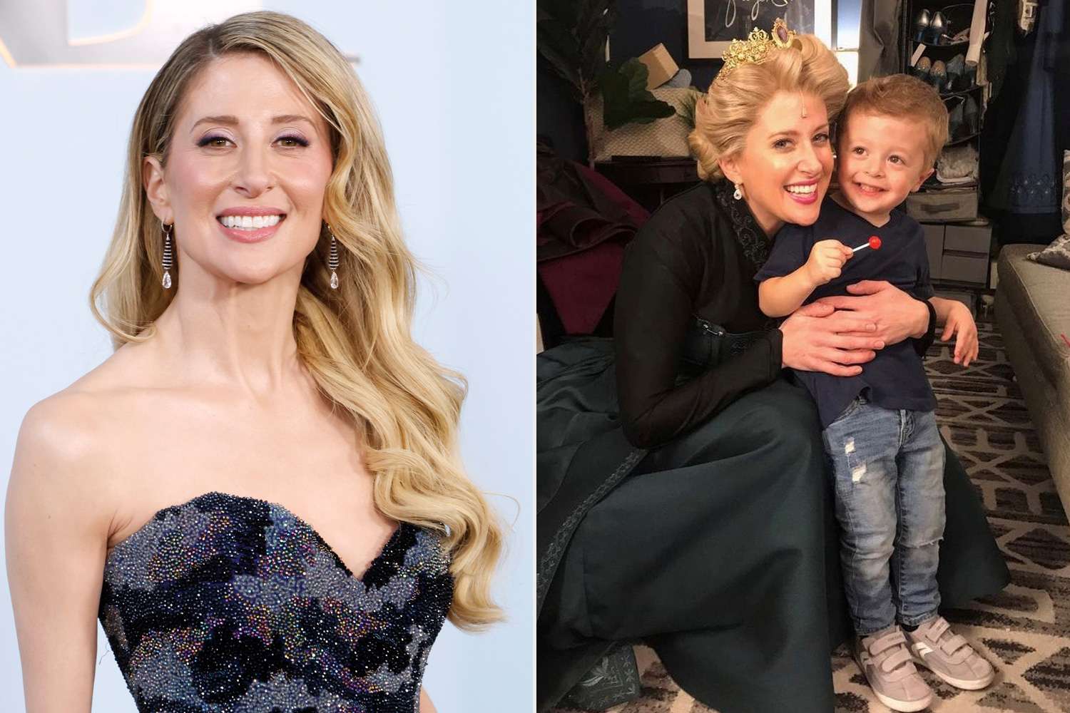 Caissie Levy's son, 10, thought she was Elsa in real life when she was ...