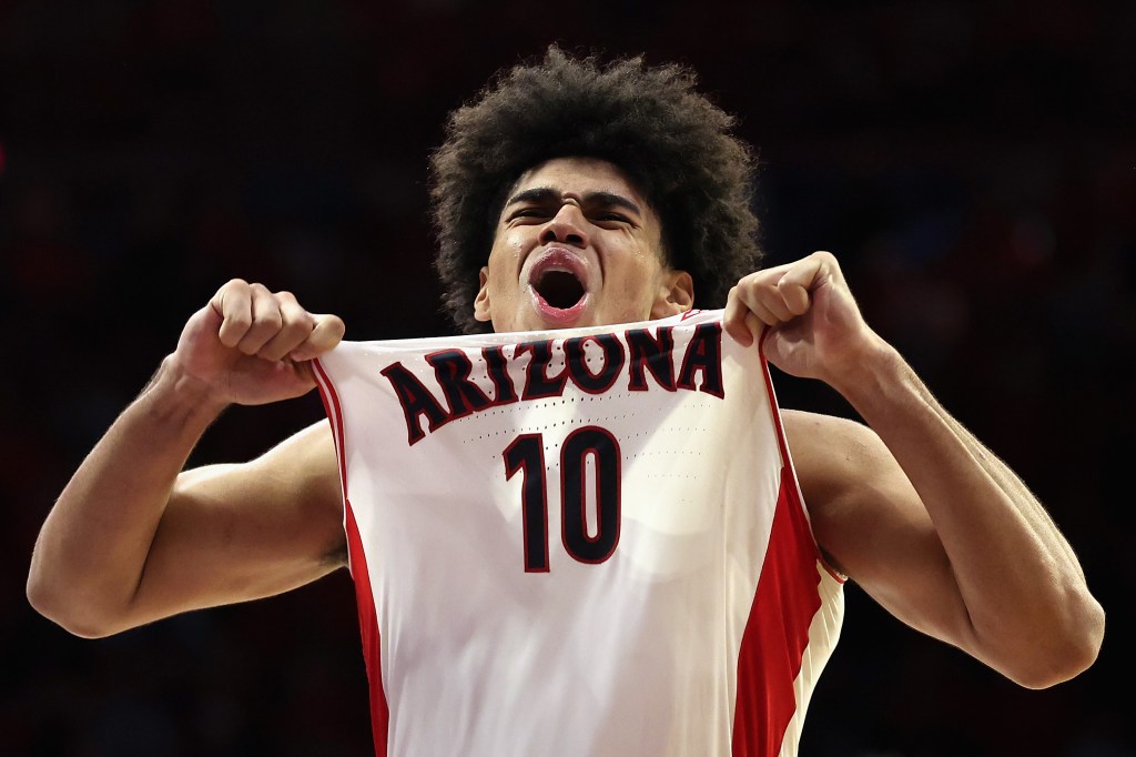 Arizona's Koa Peat is trending towards the 20s in NBA draft