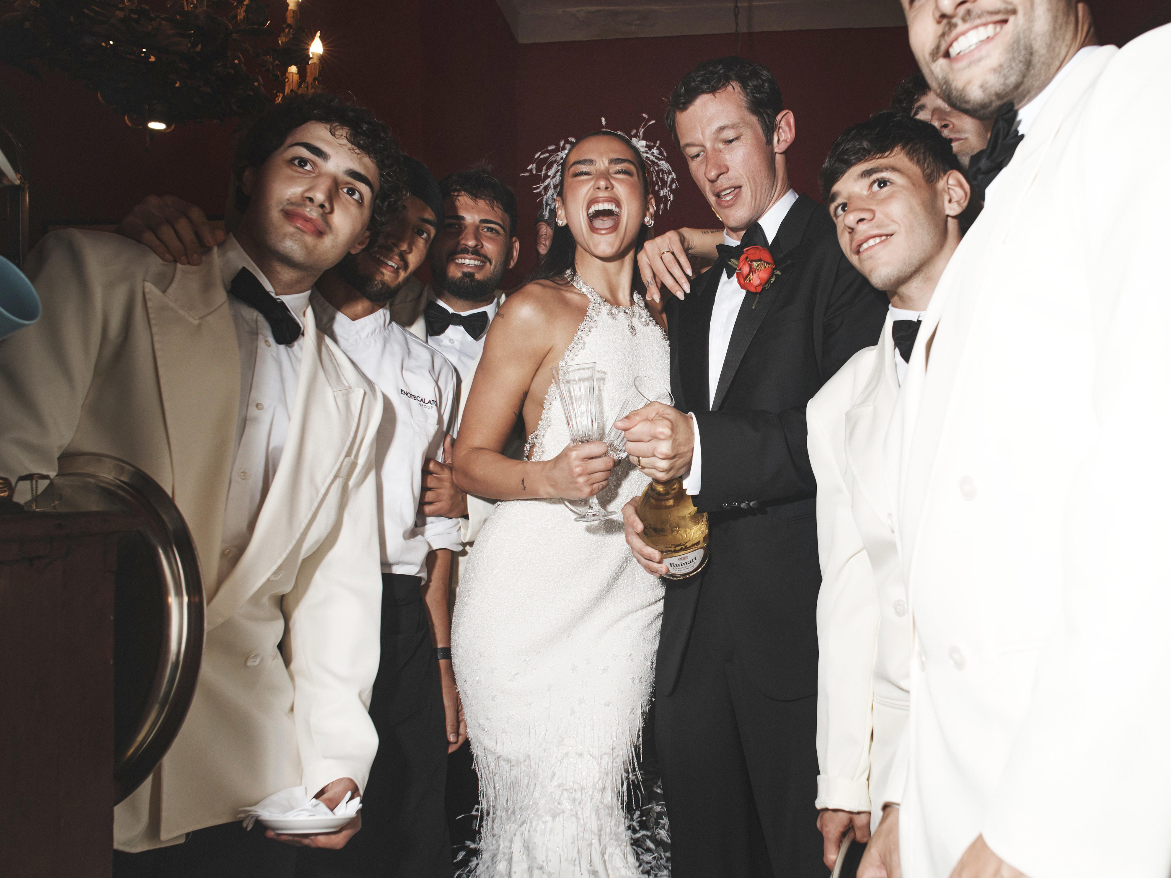 Dua Lipa shares new photos of second wedding with husband Callum Turner