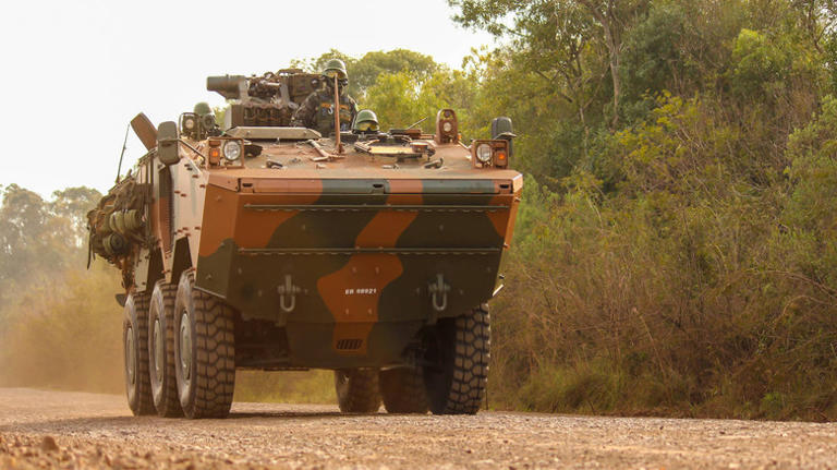 What has 6 wheels and weighs 40,000 pounds? This absurd Brazilian ...