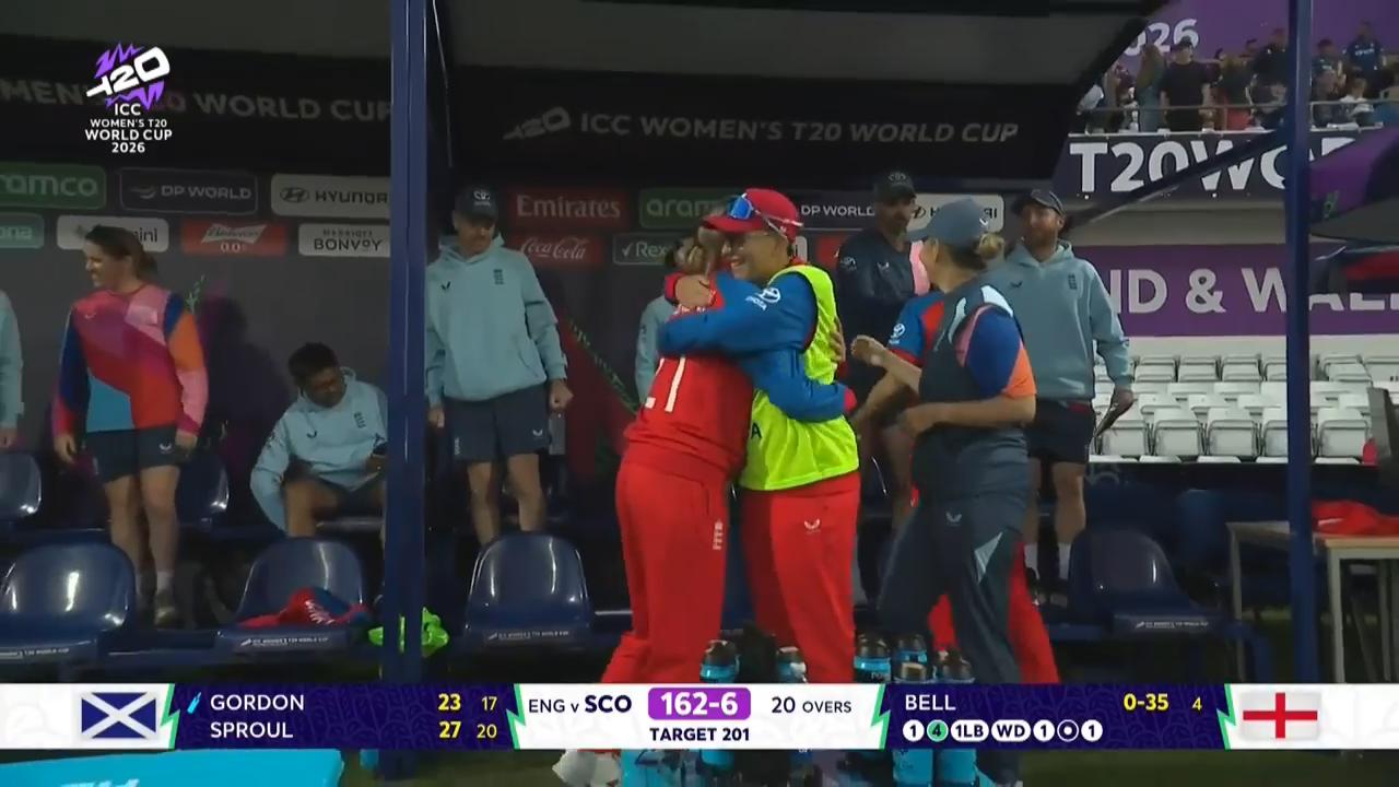 England beat Scotland to close in on T20 World Cup semi-finals