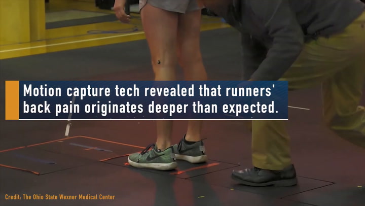 Testing low back pain in runners