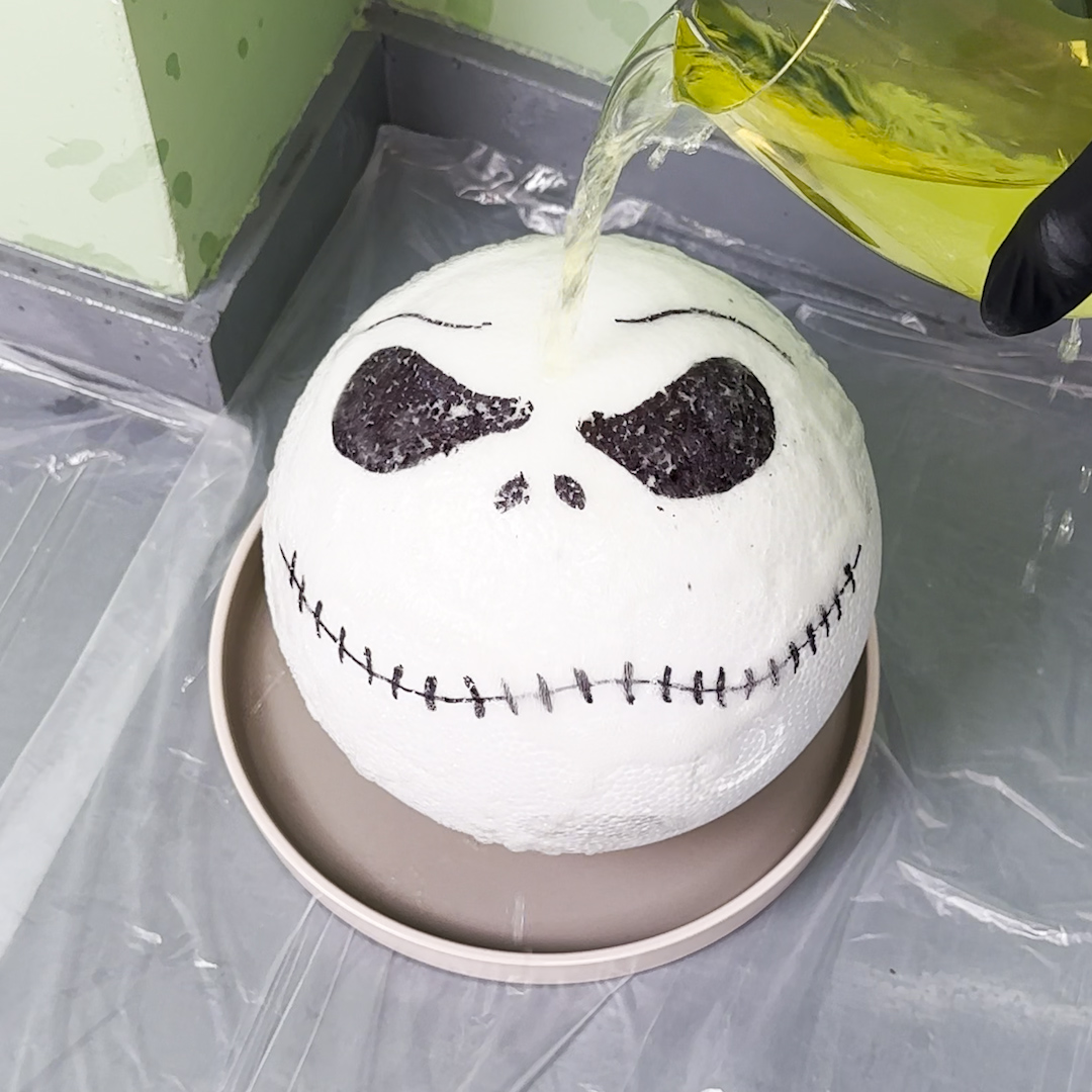 Volto di mostro dissolvendosi💀