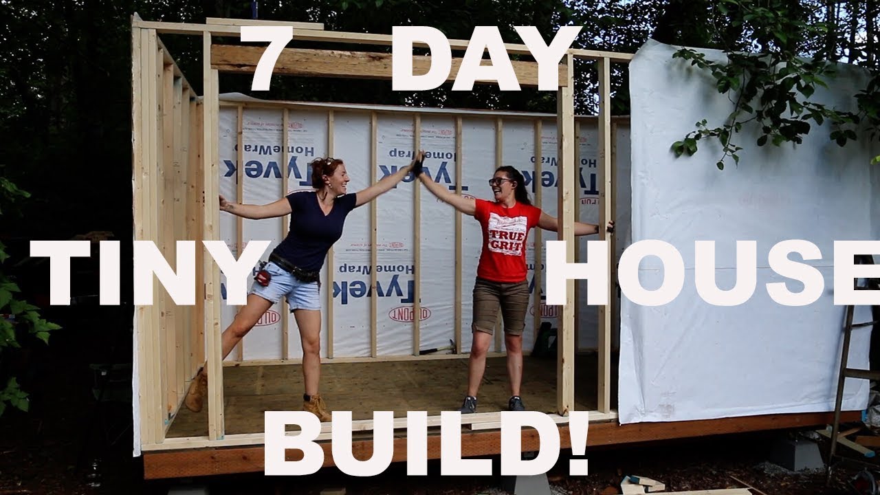 We built a tiny house in just 7 days