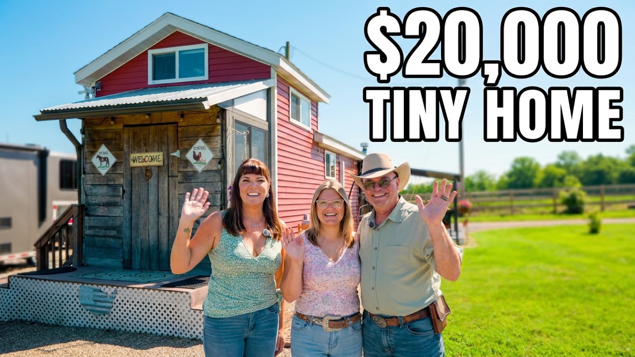 Shed to tiny house: Three generations living together