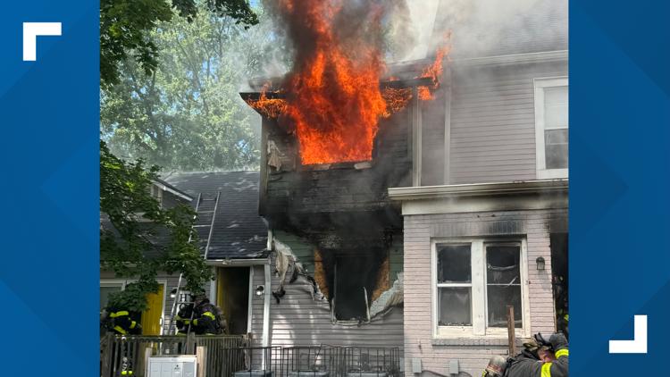 Several adults and children displaced, firefighter injured after ...