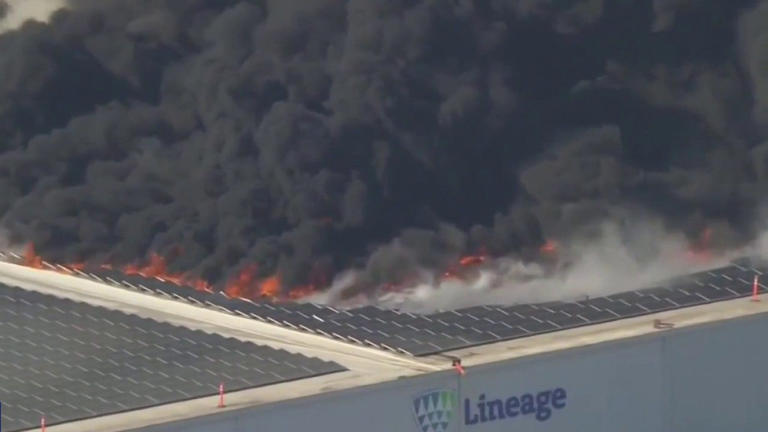 Boyle Heights warehouse fire: Emergency declared over 85M pound ...