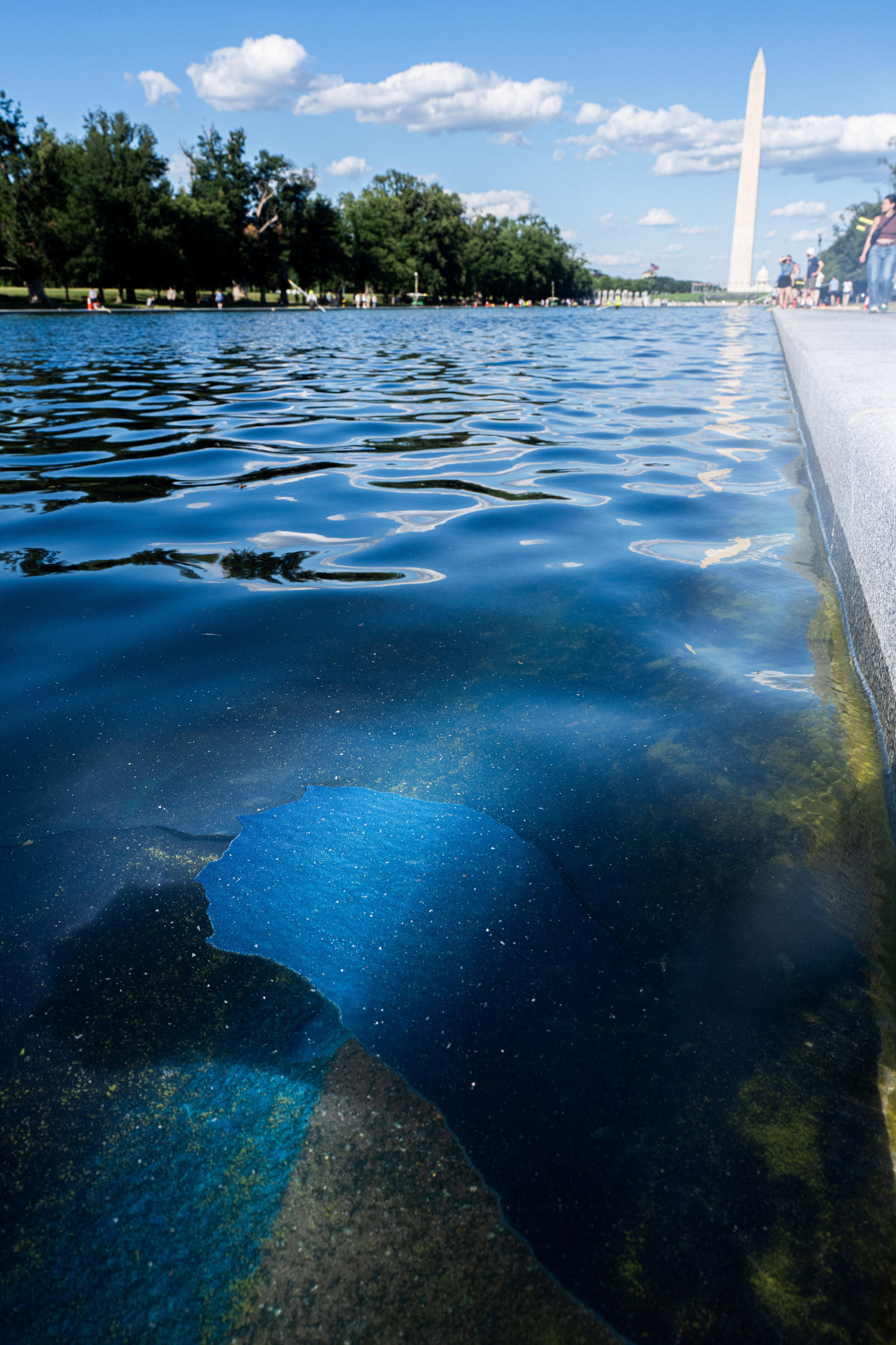 What’s the latest with the Lincoln Memorial Reflecting Pool?
