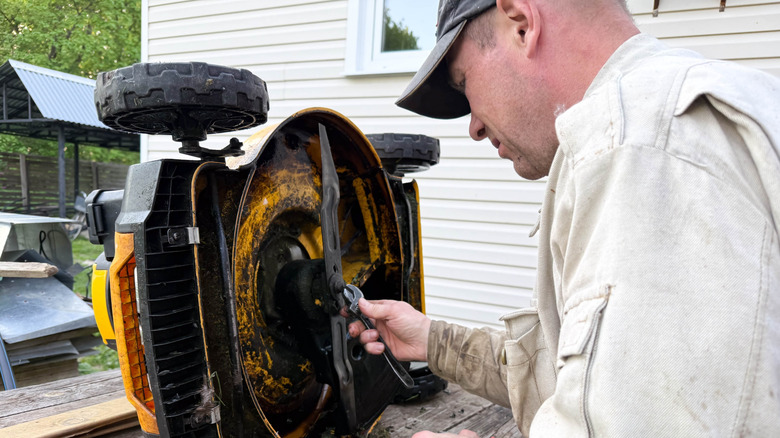 Sharpen lawn mower blades with an easy and affordable solution from ...