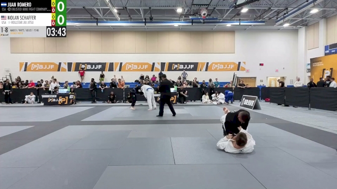Juan Romero vs Nolan Schaffer 2026 PBJJF Pan American Jiu-Jitsu ...