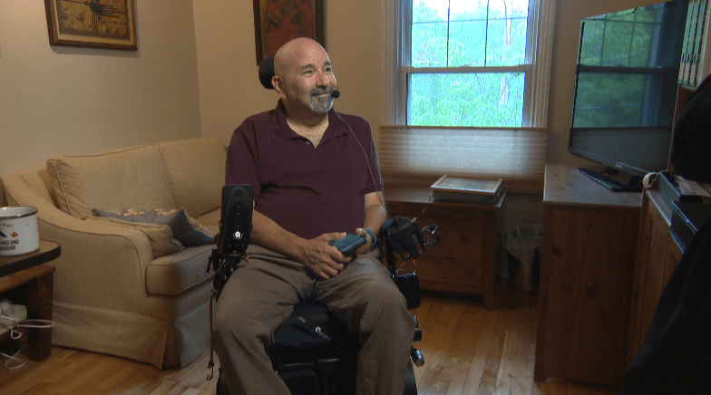 Montreal man with ALS shares story as awareness month highlights ...