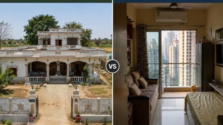Is building a house in my village a better long-term plan than staying ...
