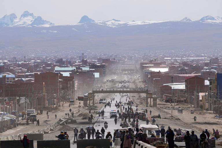 Bolivia’s president declares a state of emergency as road blockades ...