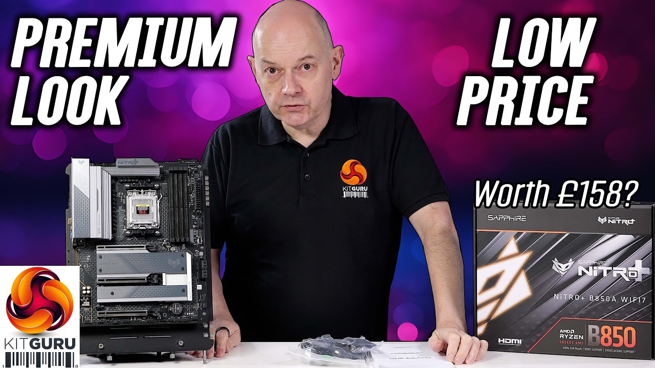 Sapphire Nitro+ B850A WiFi 7 review – The AM5 board that surprised us