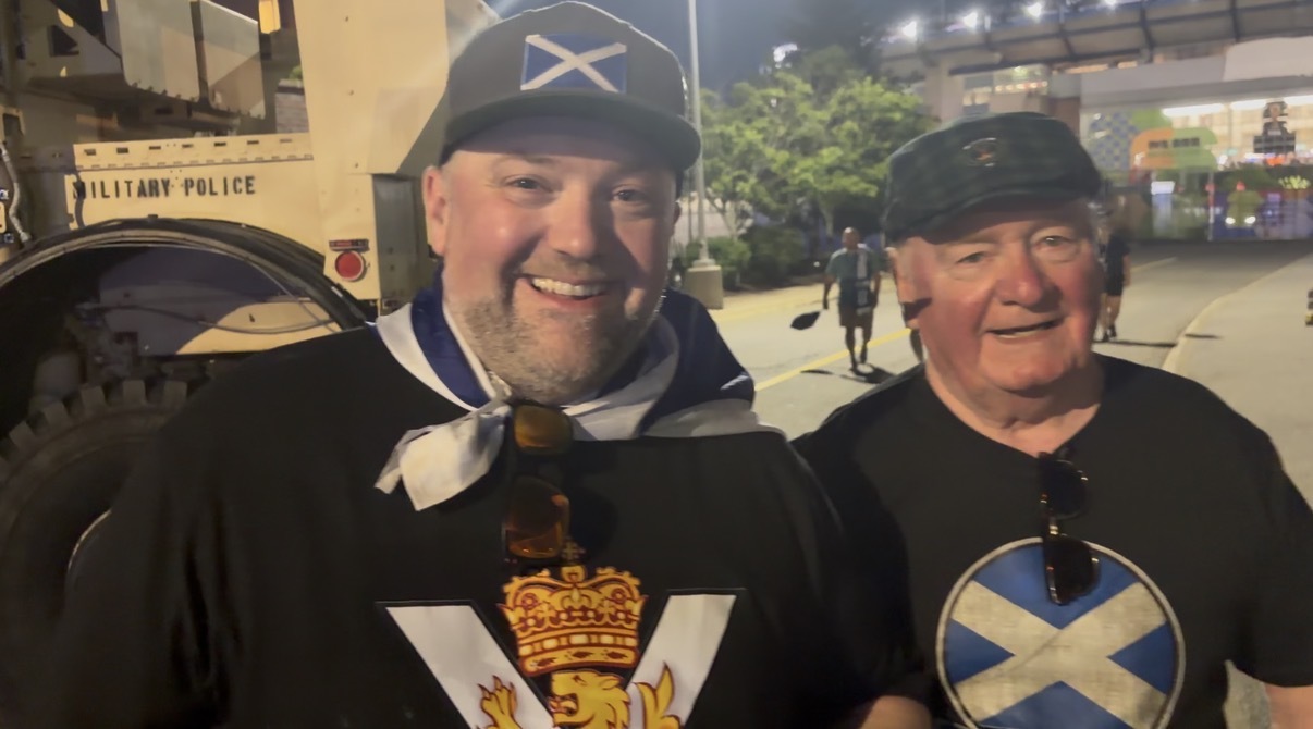 Scotland’s fans soak up atmosphere in final World Cup game in New ...